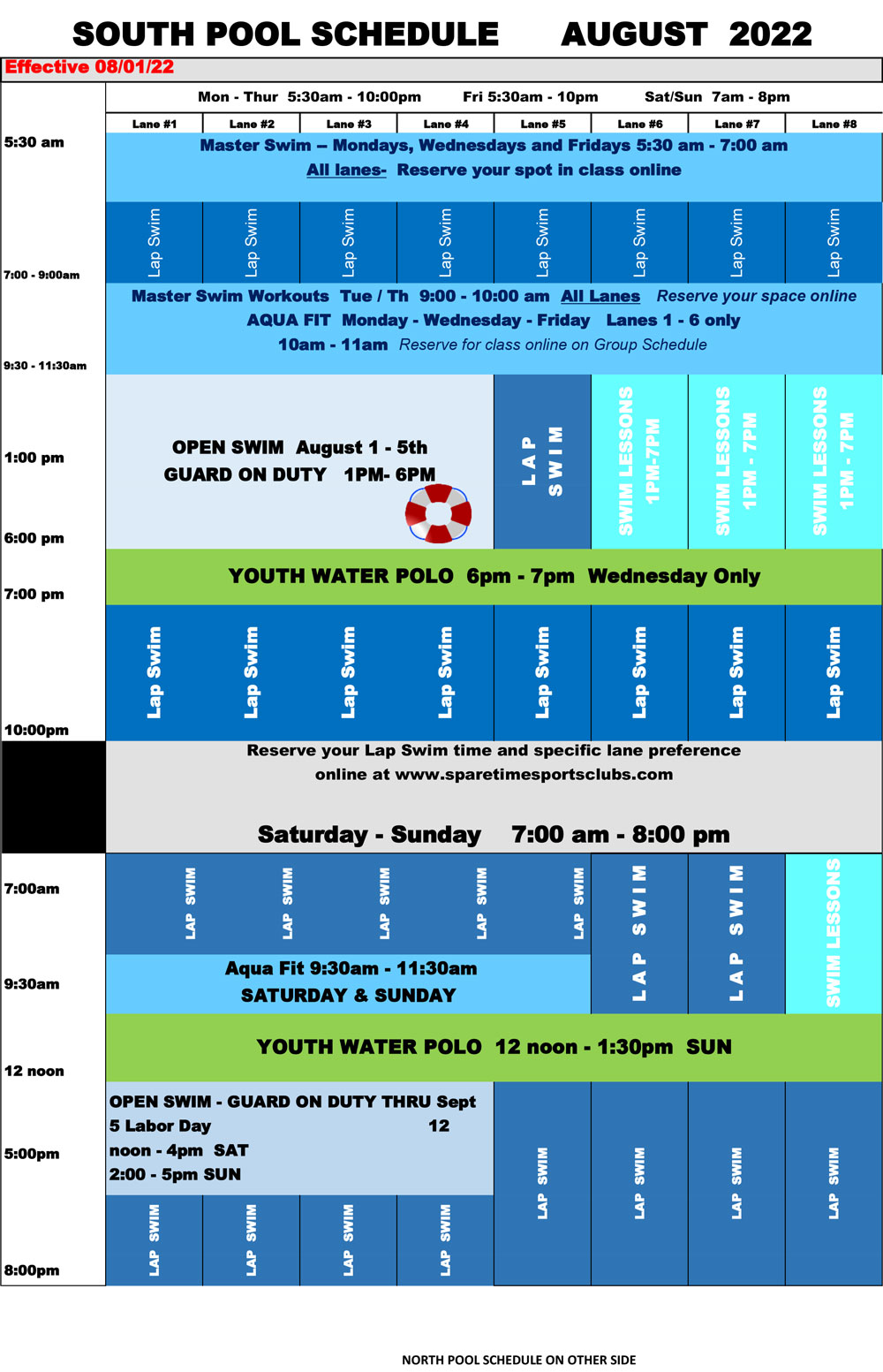 Pool | Greater Sacramento Region and Contra Costa County | Spare Time ...
