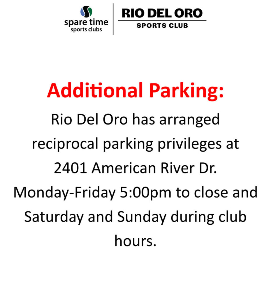 Rio Del Oro Announcements | Greater Sacramento Region and Contra Costa County | Spare Time ...