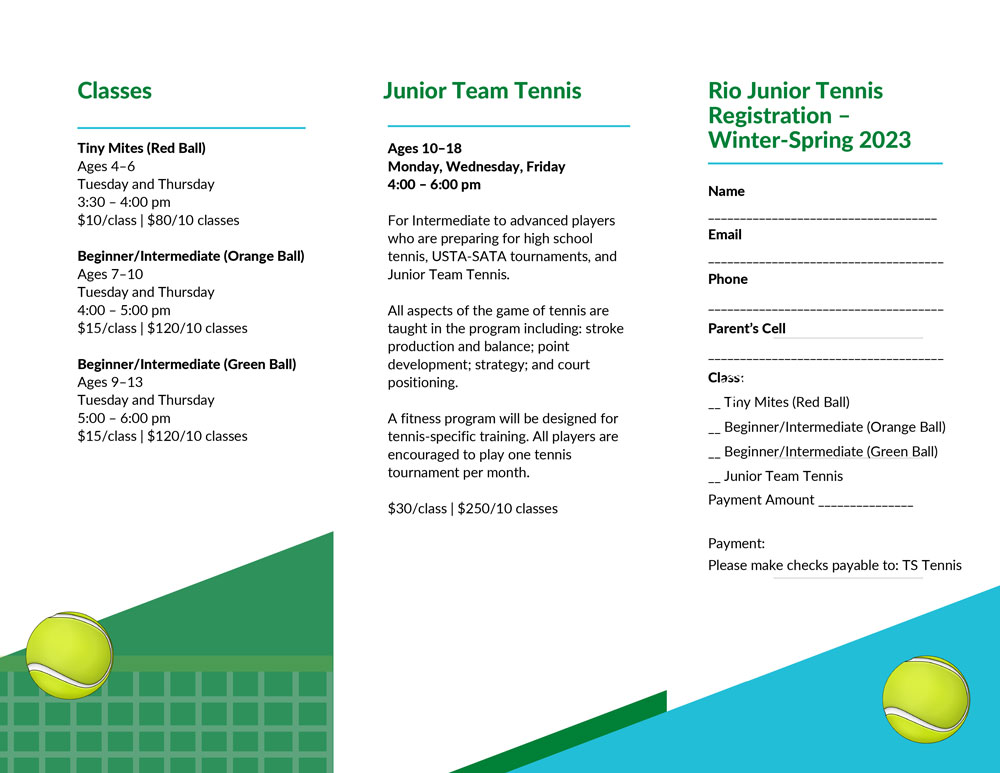 Rio Del Oro Tennis | Greater Sacramento Region and Contra Costa County | Spare Time Sports Clubs