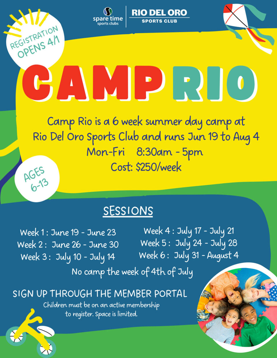 Rio Del Oro Youth | Greater Sacramento Region and Contra Costa County | Spare Time Sports Clubs