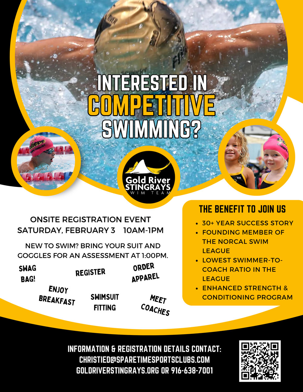 Gold River Swimming | Greater Sacramento Region and Contra Costa County ...