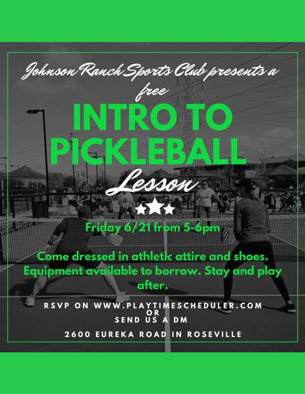 Johnson Ranch Pickleball | Greater Sacramento Region and Contra Costa ...