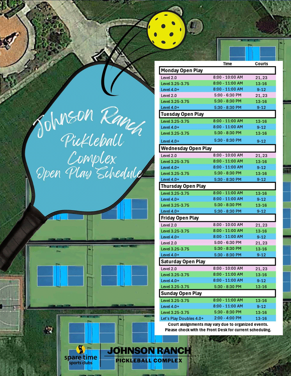 Johnson Ranch Pickleball | Greater Sacramento Region and Contra Costa ...