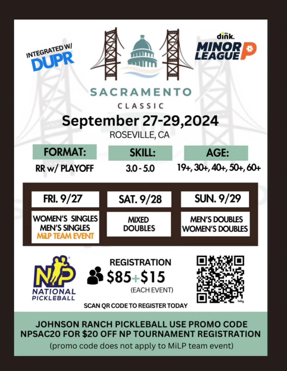 Johnson Ranch Pickleball | Greater Sacramento Region and Contra Costa ...