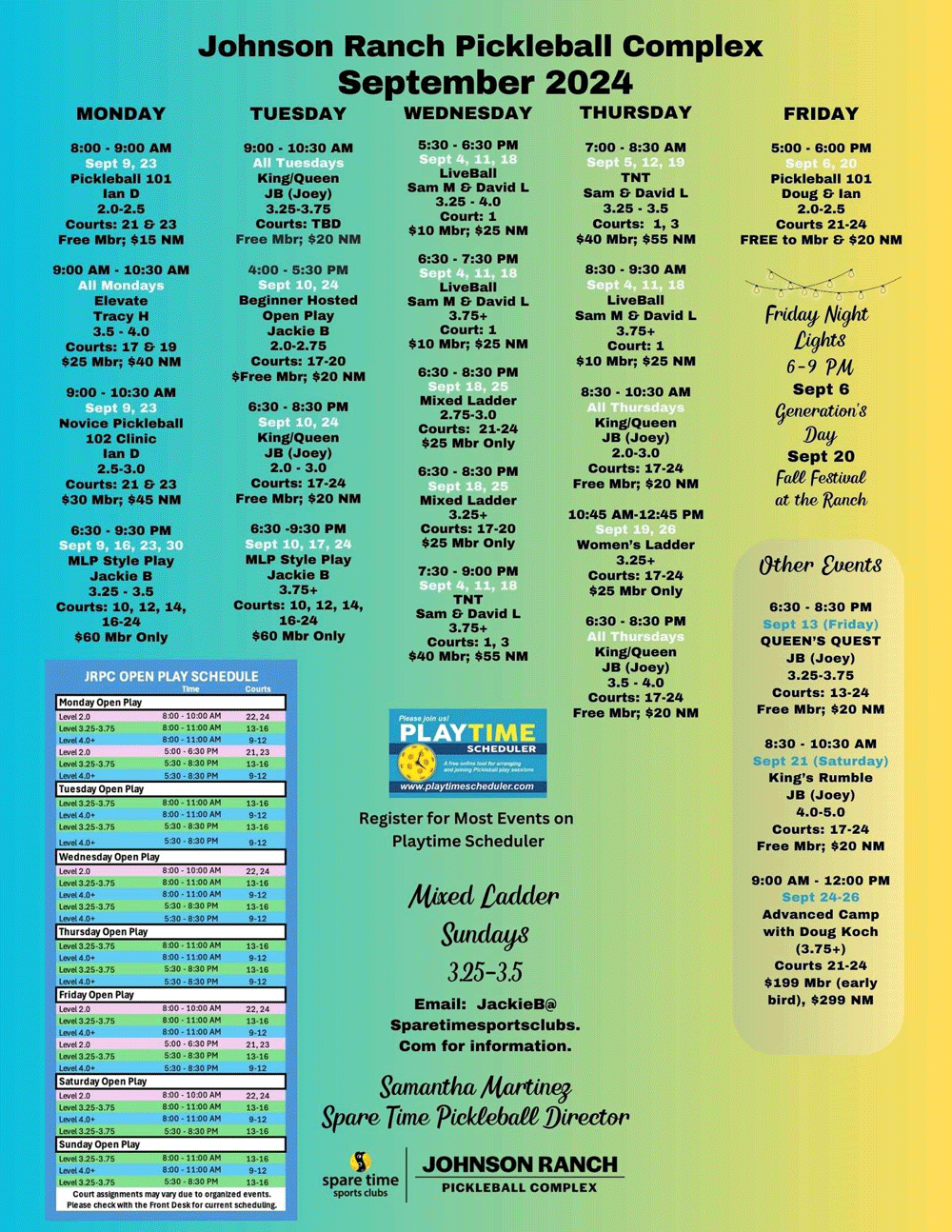 Johnson Ranch Pickleball | Greater Sacramento Region and Contra Costa ...